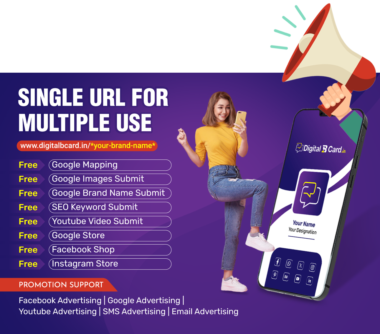 Digital B Card - Online Busness Card - DigitalBcard.in